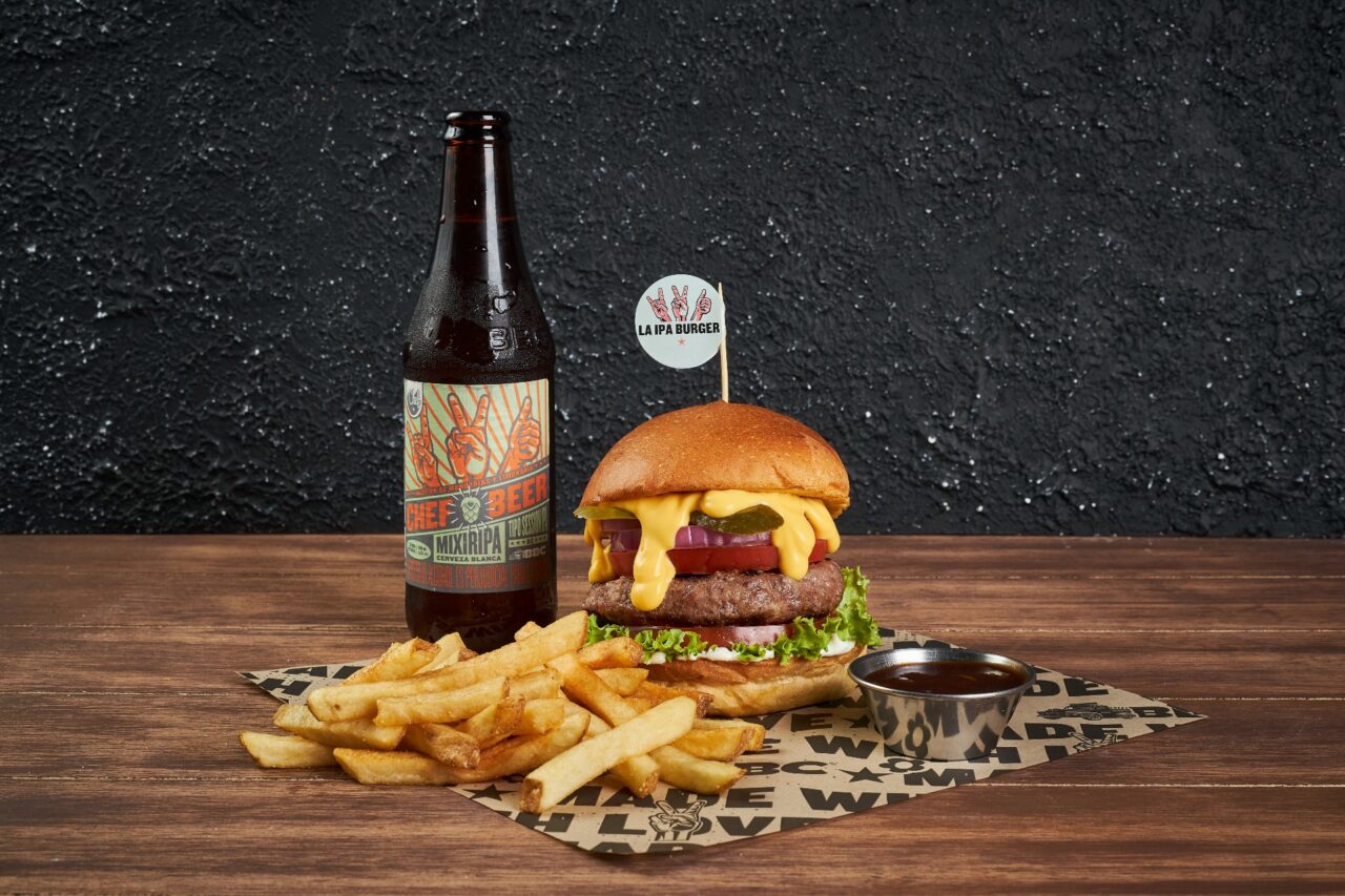 Chef Burger y BBC lanzan hamburguesa y cerveza de termporada